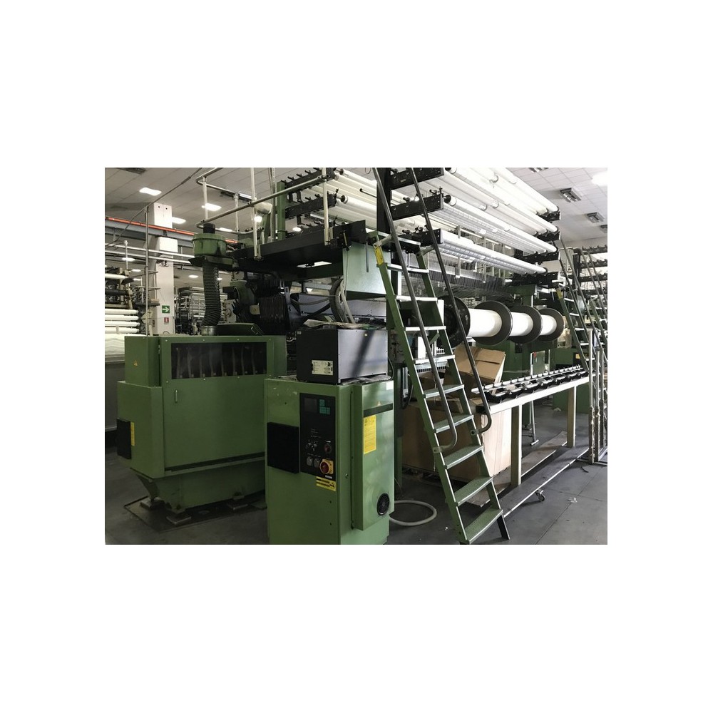 Ref.438 - N° 4 Karl Mayer Raschel warp knitting second hand machines ...
