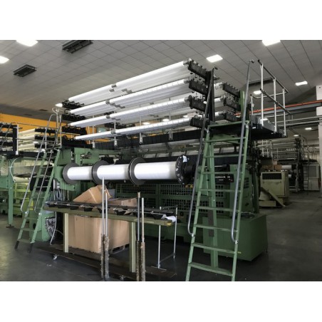Ref.438 - N° 4 Karl Mayer Raschel warp knitting second hand machines ...