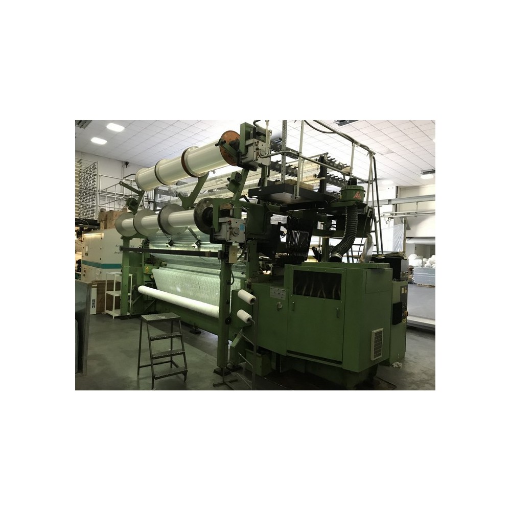 Ref.438 - N° 4 Karl Mayer Raschel warp knitting second hand machines ...