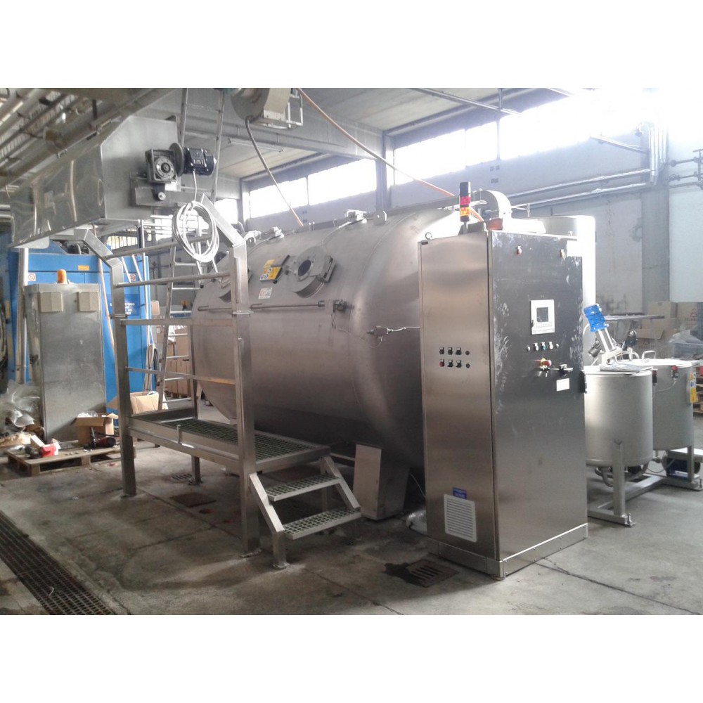 LAIP atmospheric rope dyeing machine for knit fabrics, 400 Kg, YOC 2016