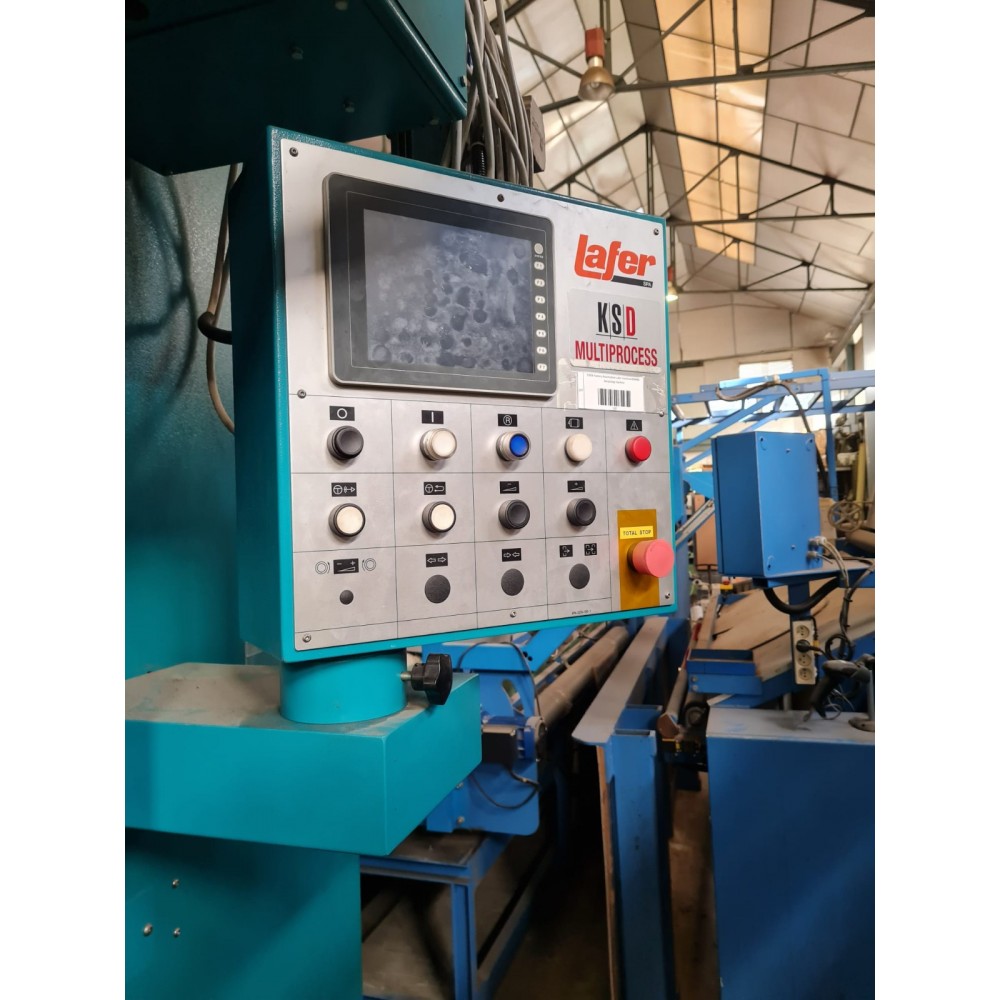 Ref.573 - LAFER compactor, compacting machine KSD 400, year 2011, with ...