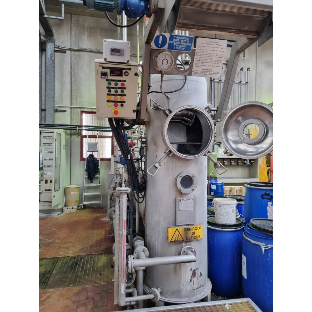 Ref.616 - BRAZZOLI jet HT dyeing machine for rope samples fabrics in ...
