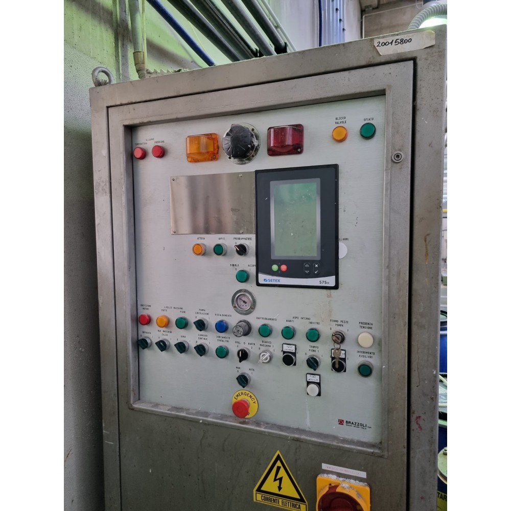 Ref.616 - BRAZZOLI jet HT dyeing machine for rope samples fabrics in ...