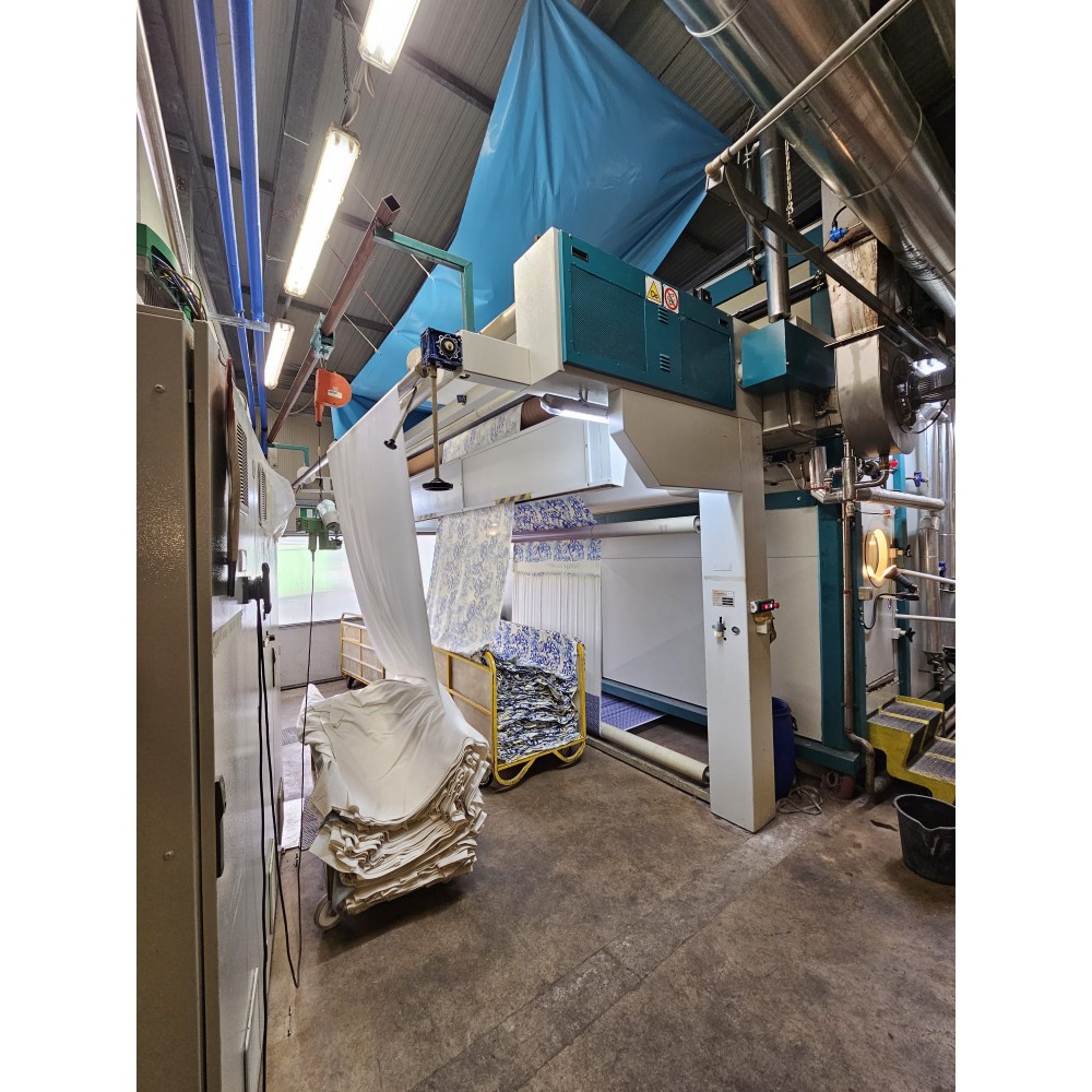 Ref.625 - SALVADE continuous steam Ager steamer year 2008 HT working ...