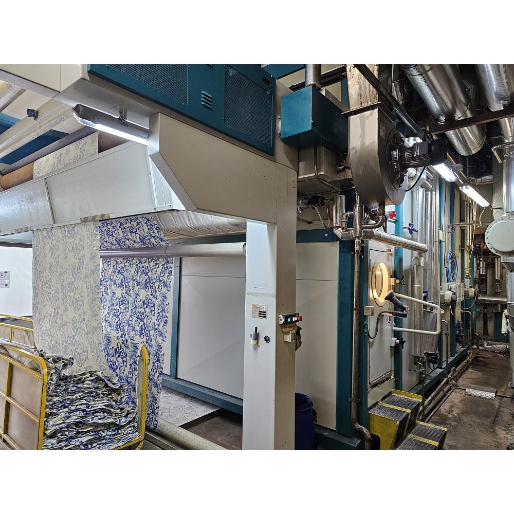 Ref.625 - SALVADE continuous steam Ager steamer year 2008 HT working ...