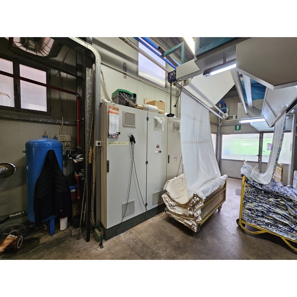 Ref.625 - SALVADE continuous steam Ager steamer year 2008 HT working ...