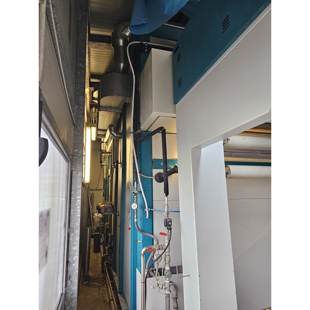 Ref.625 - SALVADE continuous steam Ager steamer year 2008 HT working ...