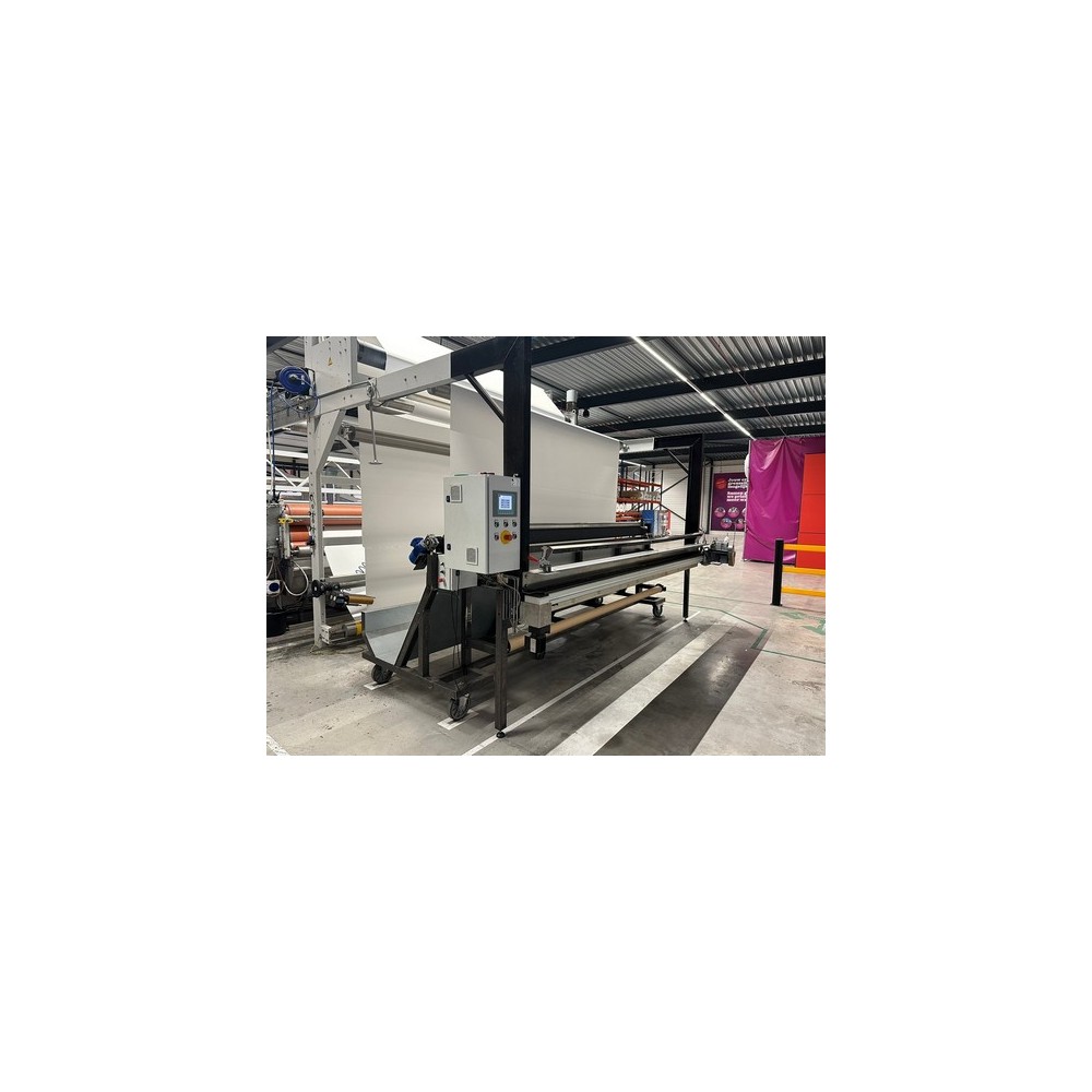 Ref.632 - BRUECKNER stenter year 2016, width 3200 mm, 4 chambers gas ...