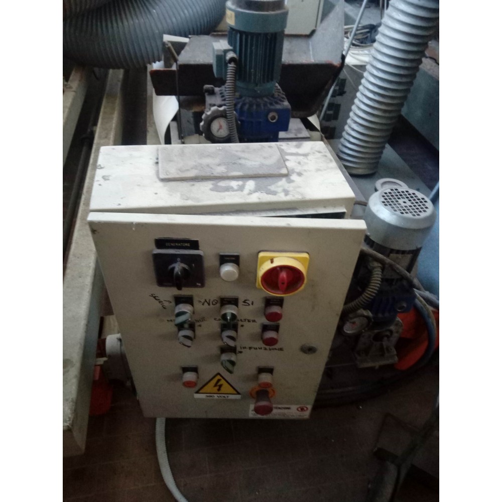 Ref.640 - AIGLE continuous flocking line, with REGGIANI printing roller ...