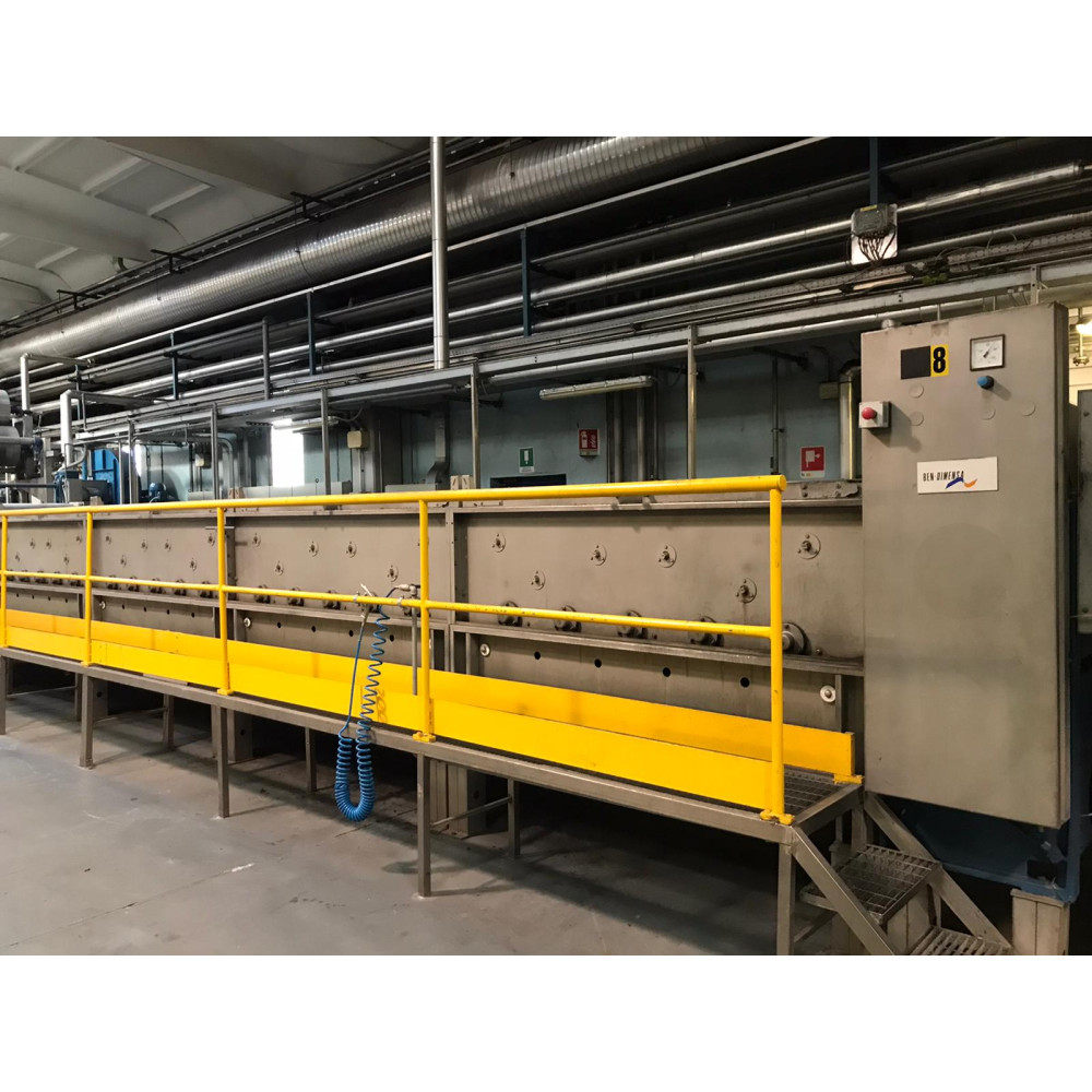 Ref.670 - BENNINGER mercerizing tanks DIMENSA year 2000 with BETA padder