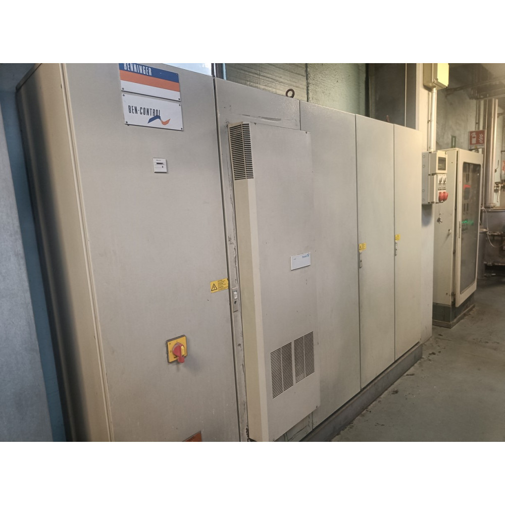 Ref.670 - BENNINGER mercerizing tanks DIMENSA year 2000 with BETA padder