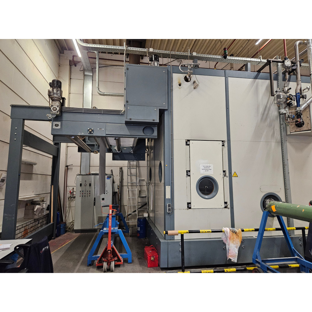 Ref.686 - ARIOLI continuous steam flash ager steamer after printing ...