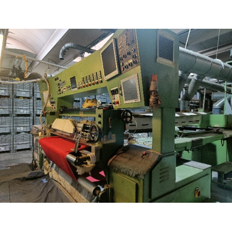 Ref.695 - BRUECKNER stenter machine, 6 chambers oil heated with coating ...